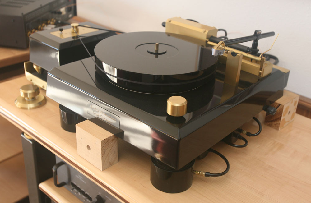 Audio Federation - Walker Proscenium Gold Signature turntable - Setup