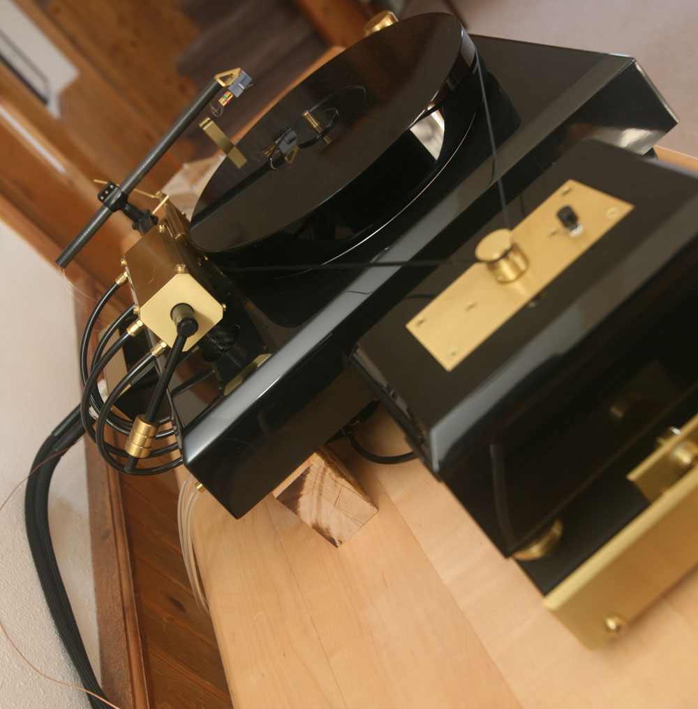 Audio Federation - Walker Proscenium Gold Signature turntable - Setup