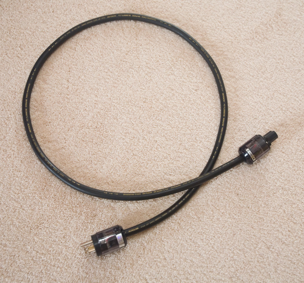 Sold: Acrolink 6N-P4030 power cord, w/Oyaide Beryllium Copper ...