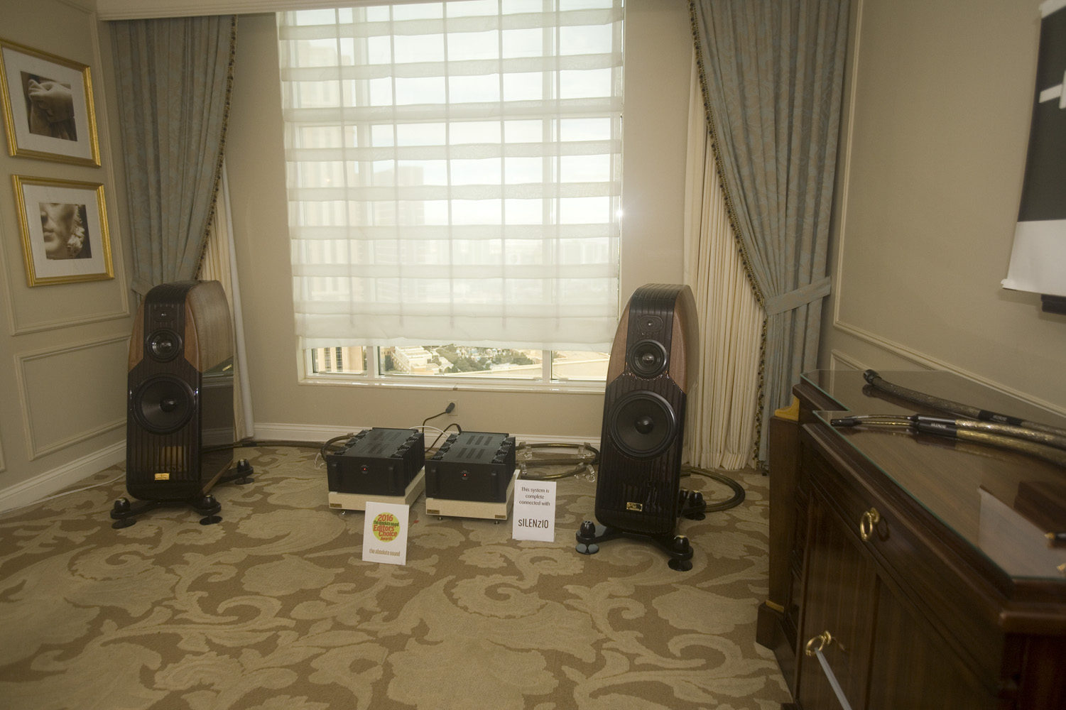 Lamm Industries, Kharma, SORAsound, ZenSati (smaller room): CES 2016 ...