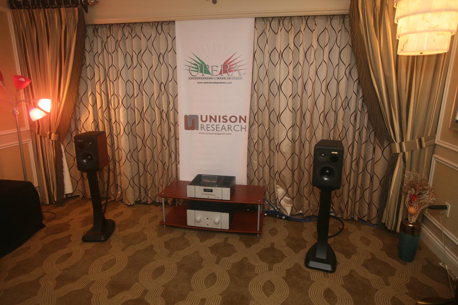 Opera Loudspeakers, Unison Research, Cardas Audio, Colleen Cardas ...