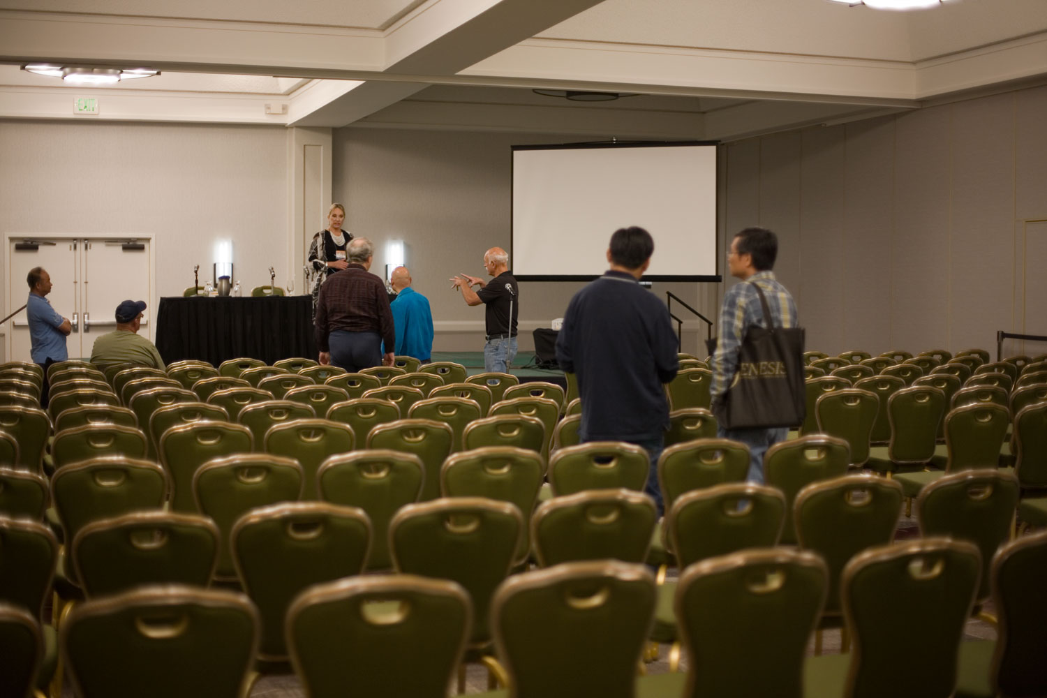 Booths and Lecture Hall at California Audio Show 2017 - Audio Federation