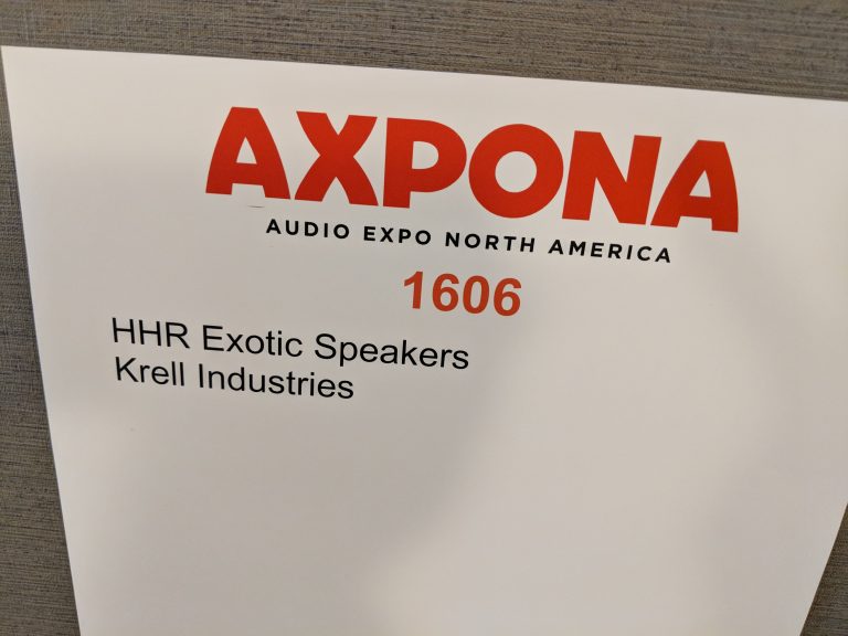 HHR Exotic Speakers - Axpona 2018 - Audio Federation