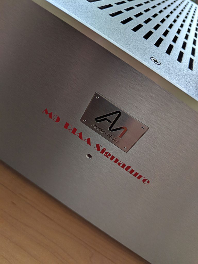Audio Note M9 RIAA Signature Phono Stage (photos) - Audio Federation
